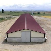 China Hot-Dip Galvanized Steel Chicken House 80μm Zinc Coating 15-20 Year Lifespan for sale