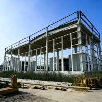 China High-Strength Multi-Story Steel Structure Building 8-30m Span 800kg Load Capacity for sale