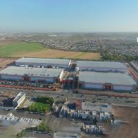 China Prefabricated Steel Factory Industrial Warehouse Buildings 12-40m Span 5-15m Eave Height for sale