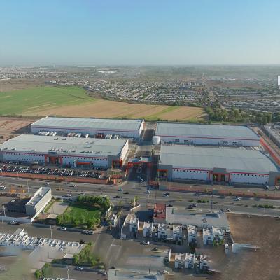 China Prefabricated Steel Factory Industrial Warehouse Buildings 12-40m Span 5-15m Eave Height for sale