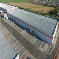 China Prefabricated Steel Factory Industrial Warehouse Buildings 12-40m Span 5-15m Eave Height for sale