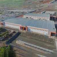China Prefabricated Steel Factory Industrial Warehouse Buildings 12-40m Span 5-15m Eave Height for sale
