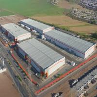 China Prefabricated Steel Factory Industrial Warehouse Buildings 12-40m Span 5-15m Eave Height for sale