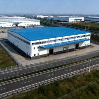 China Windproof Seismic Resistant Column-Free Steel Structure Warehouse Heavy Duty Storage Building for sale
