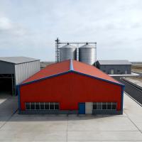 China Steel Structure Workshop Heavy Duty Industrial Factory Q235 Q355 Steel 8-40m Span for sale