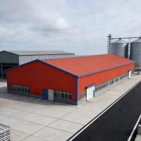 China Steel Structure Workshop Heavy Duty Industrial Factory Q235 Q355 Steel 8-40m Span for sale