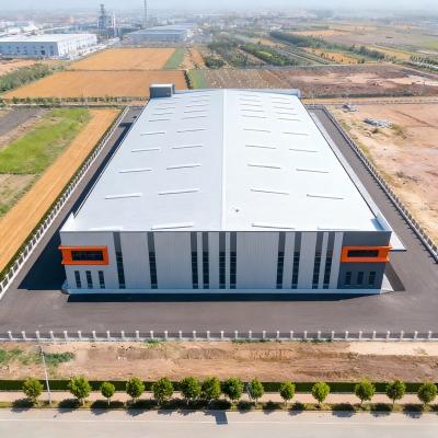 China Fireproof Anti-Corrosion Steel Structure Workshop 8-40m Span Custom Made for Chemical Machinery Industry for sale