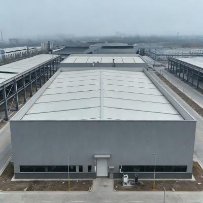 China Durable Steel Structure Workshop Factory Building for High-temperature Production Floor Customization for sale