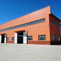 China Fast Assemble Steel Structure Workshop Economical Prefab Industrial Building Eave Height Customization for sale