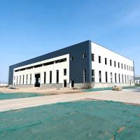 China Fast Assemble Steel Structure Workshop Economical Prefab Industrial Building 8-40m Span for sale