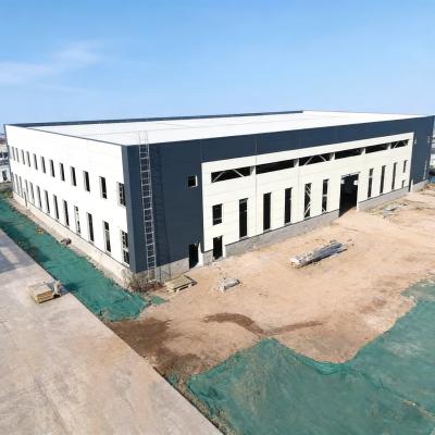 China Fast Assemble Steel Structure Workshop Economical Prefab Industrial Building 8-40m Span for sale