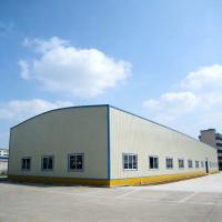 China Durable Steel Structure Warehouse for Cold Chain & Dry Goods Storage Fireproof Anti-Corrosion Column-Free for sale