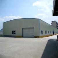 China Durable Steel Structure Warehouse for Cold Chain & Dry Goods Storage Fireproof Anti-Corrosion Column-Free for sale