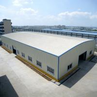 China Durable Steel Structure Warehouse for Cold Chain & Dry Goods Storage Fireproof Anti-Corrosion Column-Free for sale