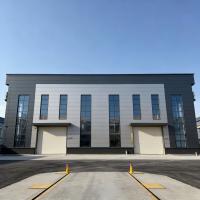 China Prefabricated Durable Steel Structure Warehouse for Cold Chain & Dry Goods Storage Fireproof Anti-Corrosion High Load-Bearing for sale