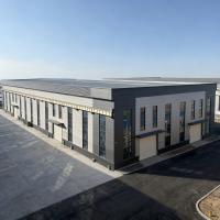China Prefabricated Durable Steel Structure Warehouse for Cold Chain & Dry Goods Storage Fireproof Anti-Corrosion High Load-Bearing for sale