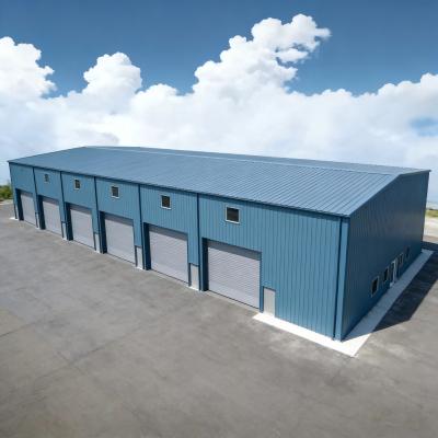 China Prefabricated Durable Steel Structure Warehouse for Cold Chain & Dry Goods Storage Fireproof Anti-Corrosion Fireproof Anti-Corrosion for sale