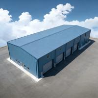 China Prefabricated Durable Steel Structure Warehouse for Cold Chain & Dry Goods Storage Fireproof Anti-Corrosion Fireproof Anti-Corrosion for sale