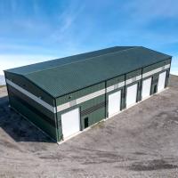 China Prefabricated Durable Steel Structure Warehouse for Cold Chain & Dry Goods Storage Multi-layer Steel Warehouse for sale