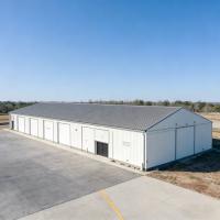 China Large Span Durable Steel Structure Warehouse for Cold Chain & Dry Goods Storage Logistics Storage for sale