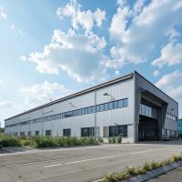 China Fast Assemble Steel Structure Workshop Economical Prefab Industrial Building Lightweight Steel Frame Large Span for sale