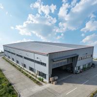 China Fast Assemble Steel Structure Workshop Economical Prefab Industrial Building Lightweight Steel Frame Large Span for sale