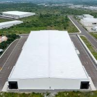 China Fast Assemble Steel Structure Workshop Economical Prefab Industrial Building Lightweight Steel Frame Column-Free for sale