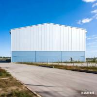 China Column-Free Fast Assemble Steel Structure Workshop Economical Prefab Industrial Building Lightweight Steel Frame Anti-Corrosion Anti-Rust for sale