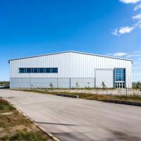 China Column-Free Fast Assemble Steel Structure Workshop Economical Prefab Industrial Building Lightweight Steel Frame Anti-Corrosion Anti-Rust for sale