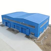 China Industrial Workshop Fast Assemble Steel Structure Workshop Economical Prefab Industrial Building Lightweight Steel Frame Q235/Q355 Steel for sale