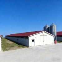 China Anti-Corrosion Galvanized Fast Assemble Steel Structure Chicken House Economical Prefab Poultry Shed for sale