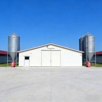 China Anti-Corrosion Galvanized Fast Assemble Steel Structure Chicken House Economical Prefab Poultry Shed for sale