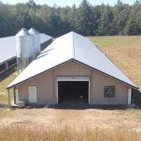 China Thermal Insulation Fast Assemble Steel Structure Chicken House Economical Prefab Poultry Shed for sale