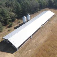 China Thermal Insulation Fast Assemble Steel Structure Chicken House Economical Prefab Poultry Shed for sale