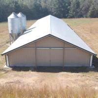 China Thermal Insulation Fast Assemble Steel Structure Chicken House Economical Prefab Poultry Shed for sale
