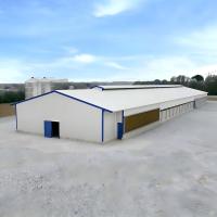 China Broiler Farming Thermal Insulation Fast Assemble Steel Structure Chicken House Economical Prefab Poultry Shed Layer Breeding for sale