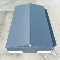 China Dairy Cow Breeding Customizable Multi-Bay Steel Structure Cow Barn for Commercial Ranch Beef Cattle Fattening for sale