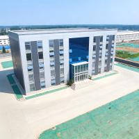 China High Load-Bearing Prefab Multi-level Steel Frame Building Custom Size for Office & Workshop Integration for sale