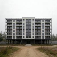 China Multi-storey Steel Structure Building Q355 Steel 800kg Load 8-30m Span Prefab Commercial Office for sale