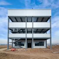 China Multi-Storey Steel Structure Building 2-8 Floors 8-30m Span for Office and Production for sale