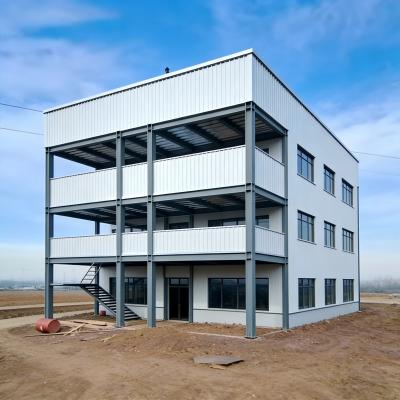 China Multi-Storey Steel Structure Building 2-8 Floors 8-30m Span for Office and Production for sale