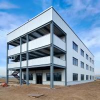 China Multi-Storey Steel Structure Building 2-8 Floors 8-30m Span for Office and Production for sale