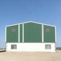 China Prefabricated Windproof Seismic Resistant Steel Structure Warehouse Heavy Duty Storage Building Storage Customization for sale