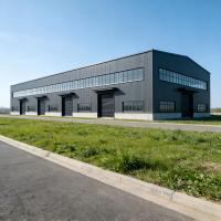 China Storage Customization Prefab Steel Frame Warehouse Easy Installation for Small & Medium Businesses Multi-layer Steel Warehouse for sale