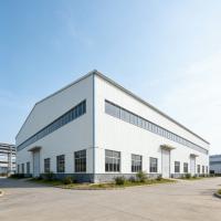 China Heavy Duty Steel Structure Workshop Q235 Q355 Large Span 8-40m for Machinery Assembly Plant for sale