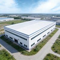 China Heavy Equipment Steel Structure Workshop 8-40m Span Prefab Industrial Building Custom Made for sale