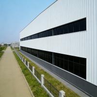 China Q355 Steel Prefabricated Large-Span Industrial Factory Building Fire-Retardant 8-40m Span for sale