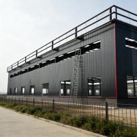 China Raw Material Storage Windproof Seismic Resistant Steel Structure Warehouse Heavy Duty Storage Building Customized for sale