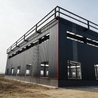 China Raw Material Storage Windproof Seismic Resistant Steel Structure Warehouse Heavy Duty Storage Building Customized for sale