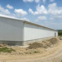 China Hot-Dip Galvanized Steel Chicken House Optimized Ventilation System for Fast Growth of Broilers for sale